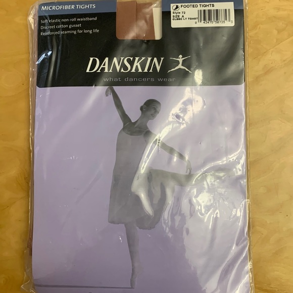 Danskin | Accessories | Or 5 For 25 Danskin Microfiber Footed Tights ...